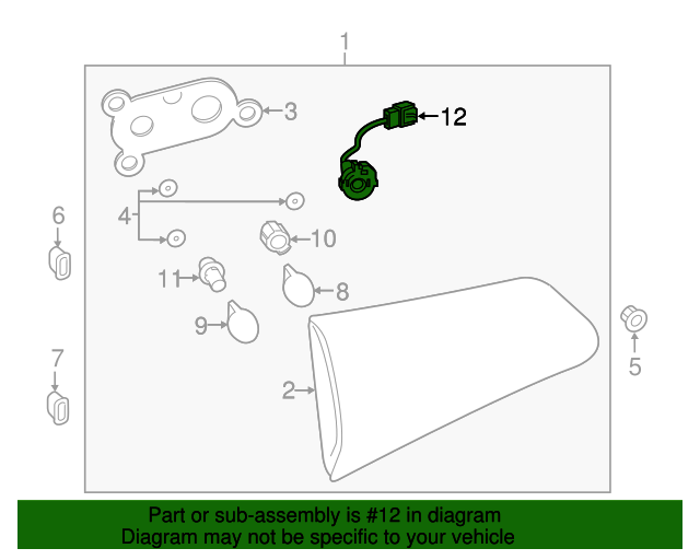 2018-2020 Infiniti QX80 Socket & Wire 26551-6GW1A | INFINITI Parts ...