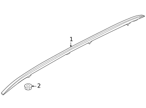 87280-N9010 - Rack Assembly Roof Right-Hand 2022-2024 Hyundai Tucson ...