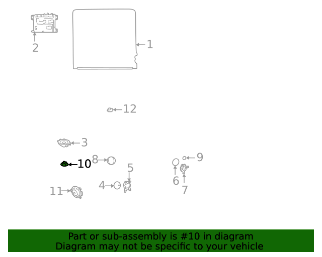 223-820-72-00 - Speaker 2021-2023 Mercedes-Benz | Mercedes-Benz USA Parts