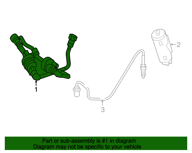 205-470-87-01-64 - Purge Valve 2015-2021 Mercedes-Benz | Mercedes-Benz ...