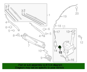 2001-2024 Kia Grommet 98622 14200 | OEM Parts Online