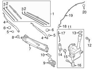 2001-2024 Kia Grommet 98622 14200 | OEM Parts Online