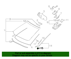 2018-2022 Toyota C-HR Side Molding Clip 90467-10204 | Toyota Parts Center