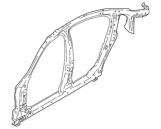 Genuine BMW 41-00-7-437-432 | Reinforced Panel | FREE Shipping on Most ...