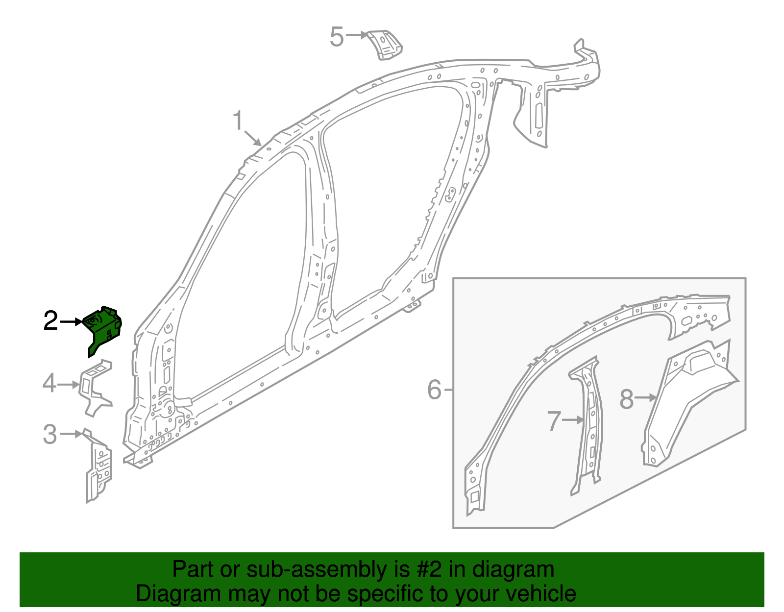 41-00-7-437-463 - 2017-2024 BMW - Reinforced Panel Reinforcement | Buy ...