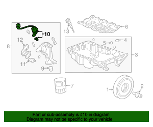 Genuine OEM Acura - Engine Variable Valve Timing (Vvt) Solenoid Part ...