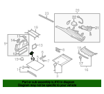 2006-2023 Volkswagen Trunk Trim Panel Clip 701-867-299-E-9B9 | vwpartscente