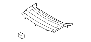 2009-2017 Volkswagen CC Package Tray 3C8-863-413-3N6 | VW Direct Parts