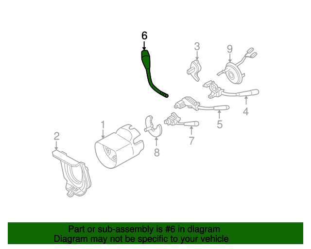 2005-2018 Mercedes-Benz Automatic Transmission Shift Lever 000-545-11 ...