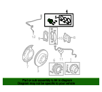 Ford BC3Z-3B396-B - Lock Assembly - 2005-2019 Ford | OEM Ford Part