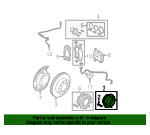 2005-2010 Ford Hub & Bearing AC3Z-1104-F | TascaParts.com