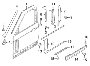 Genuine Upper Molding for 2013-2021 Land Rover Range Rover | Land Rover ...