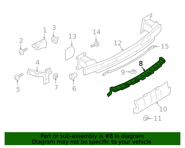 2019-2023 Porsche Cayenne Center Bracket 9Y0-807-863 | OEM Parts Online