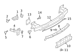 2019-2022 Porsche Cayenne Inner Bracket 9Y0-807-405-C | Porsche Marin