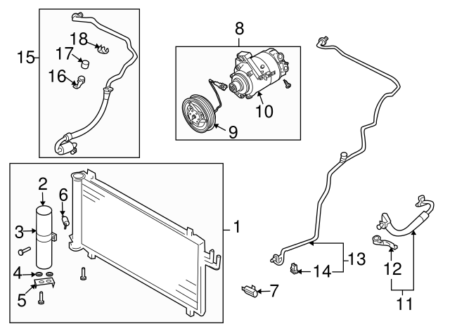 92440-CD000 - Pressure Line 2003-2007 Nissan 350Z | Nissan Parts ...