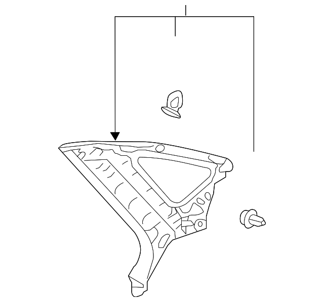 62440-50010-C2 - Quarter Trim - 2018-2024 Lexus | My L Parts