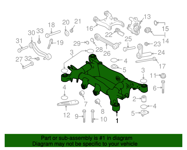 Genuine BMW 33-31-6-770-828 | Cross-Member | FREE Shipping on Most ...
