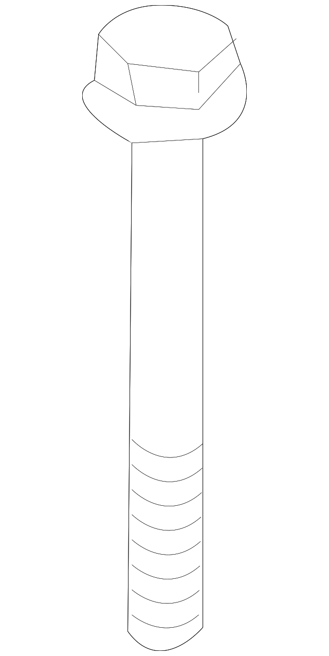 33326760346 - 1995-2023 BMW Suspension Cross-Member Mount Bolt (33-32-6 ...