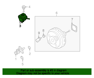 955-355-113-00 - Brake Master Cylinder Reservoir 2003-2018 Porsche ...