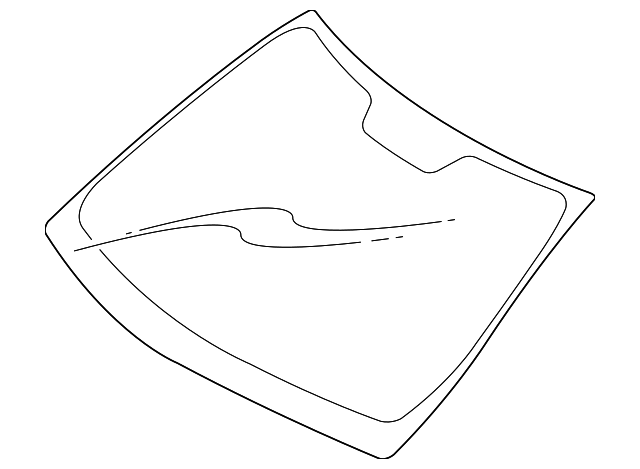 2011-2017 Mercedes-Benz Windshield Glass 207-670-28-00 | MB Online Parts