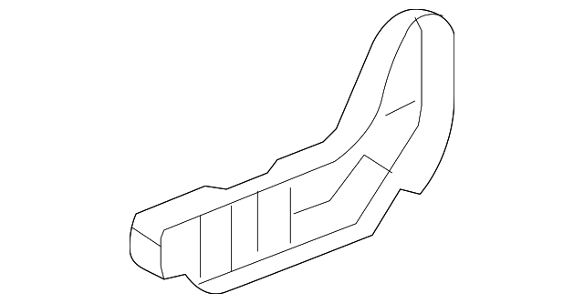 81757-SHJ-A02ZC - Cover, L Middle Seat Reclining *YR239L* (Ivory ...