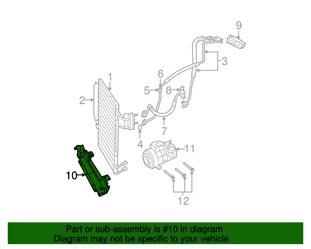 2007-2011 Jeep Wrangler Lower Seal 55056554AC | TascaParts.com