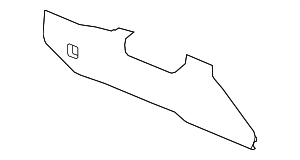 2019-2023 GM Side Trim - Driver's Side (LH) 84505569 | GetOEMParts.com