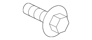 2020-2023 Toyota GR Supra Splash Shield Bolt 90118-WA632 | Toyota Parts ...