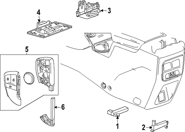 2023-2024 GM Tire Pressure Monitoring System (TPMS) Receiver 13554426 ...