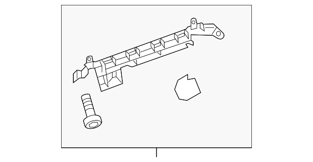 2017-2023 Cadillac XT5 Front Passenger Side Bumper Fascia Guide ...