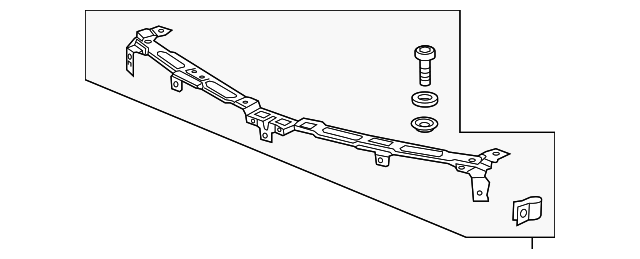 2019-2025 Cadillac XT5 Front Bumper Fascia Center Support 84572774 GM ...