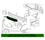 2020-2022 Cadillac XT5 Front Bumper Fascia Energy Absorber 84821956 ...