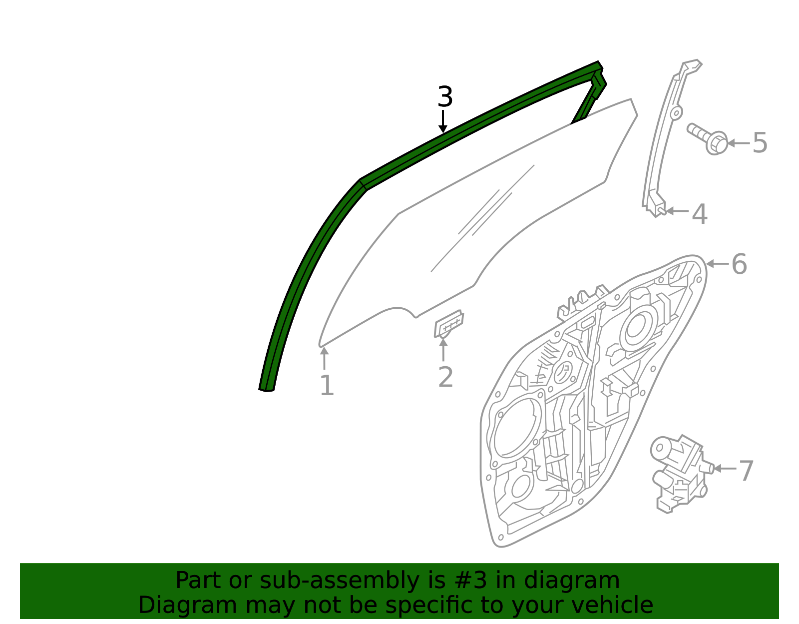 2020-2022 Hyundai Sonata Run Channel 83540-L0000 | Hyundai Wholesale Direct