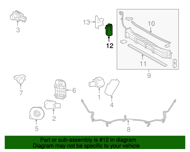 88940-47080 - Actuator 2020 Toyota Prius Prime | Longo Toyota Parts