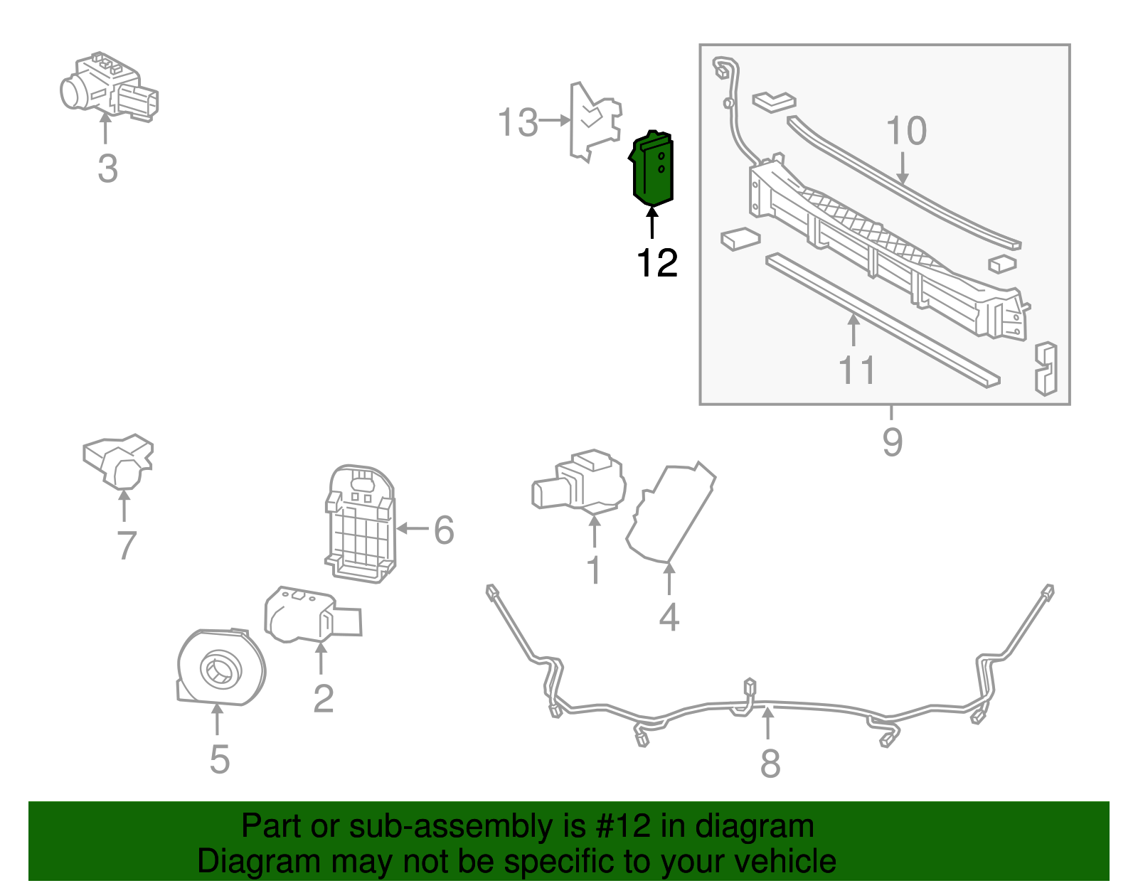 88940-47080 - Actuator 2020 Toyota Prius Prime | Longo Toyota Parts