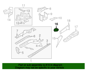5N0-809-072 - Strut Tower 2015-2018 Audi | Audi OEM Parts