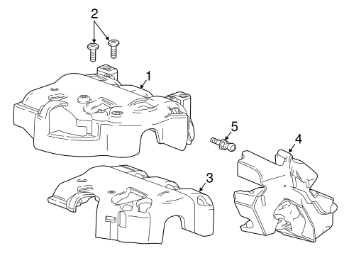 Engine Appearance Cover for 2018 Cadillac XT5 | GMPartsDirect.com