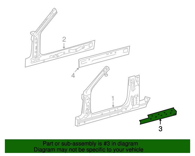 2010-2018 Mercedes-Benz Longitudinal Member 207-637-05-35 | Mercedes ...