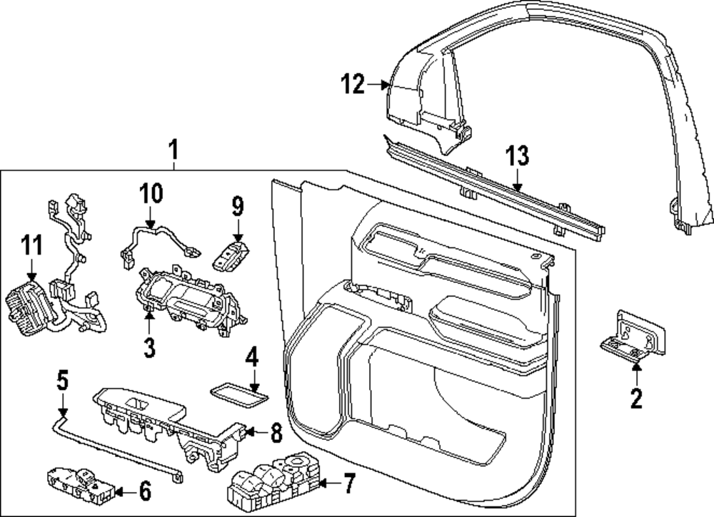 2024-2025 GMC Sierra 3500 HD F Trim 85049433 | Partners Chevy