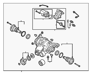 2019-2023 Audi Differential Assembly 0BX-500-043-D | Audi USA Parts