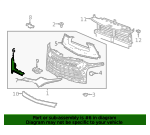 2019-2022 Chevrolet Blazer Insert 84237872 GM | GMPartsDirect.com