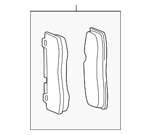 68144223AD - OEM Pad Kit For 2012-2022 Mopar | OEM MOPAR Parts Warehouse