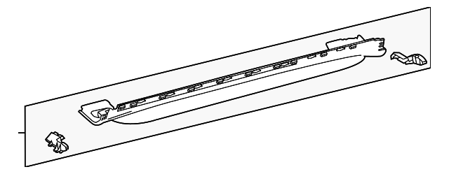 2011-2018 Porsche Cayenne Rocker Molding 958-559-887-00-9B9 | OEM Parts Online