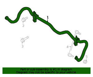 54610-6RA0C - Stabilizer Bar 2021 Nissan Rogue | Nissan Parts ...