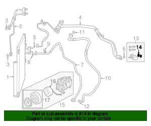 2009-2022 Mopar Expansion Valve O-Ring 5161806AA | TascaParts.com