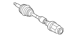 Hyundai - 49501-F2700 - Axle Assembly - 2017-2021 Hyundai | OEM Hyundai ...