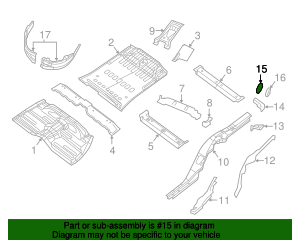 2011-2020 Mopar Inner Bracket 68043178AA | TascaParts.com
