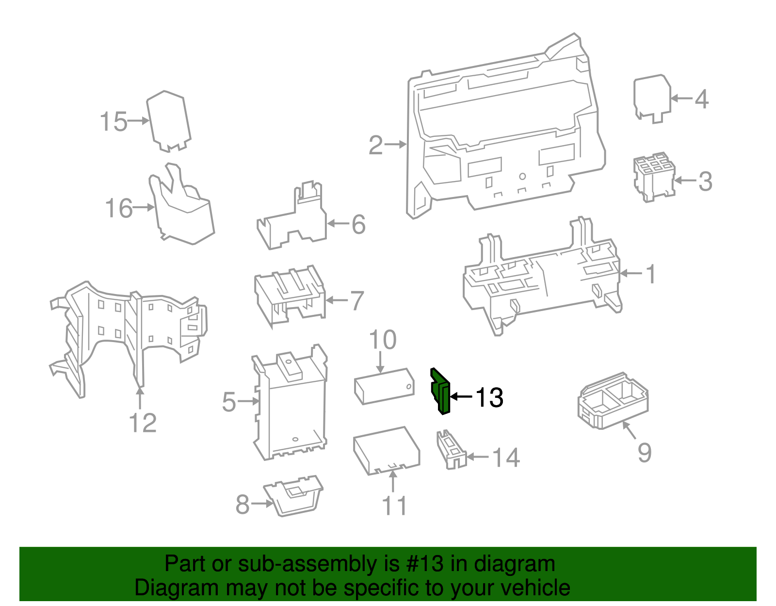 2012-2024 Porsche Fuse 999-607-019-00 | Porsche Marin