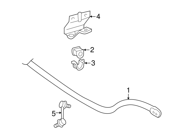 48820-22041 - Stabilizer Link 2001-2005 Lexus IS300 | Longo Lexus Parts