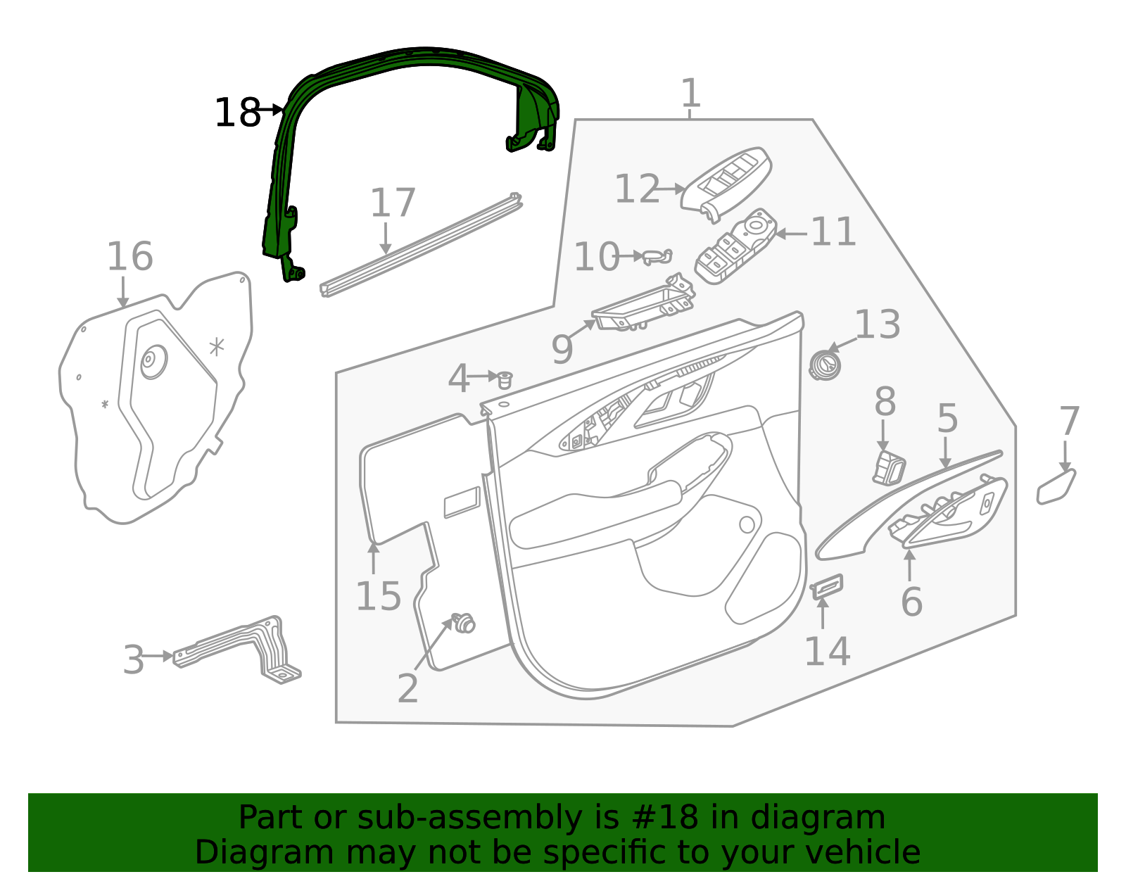 42758552 - High-Quality F Molding for 2021-2025 Chevrolet Trailblazer ...